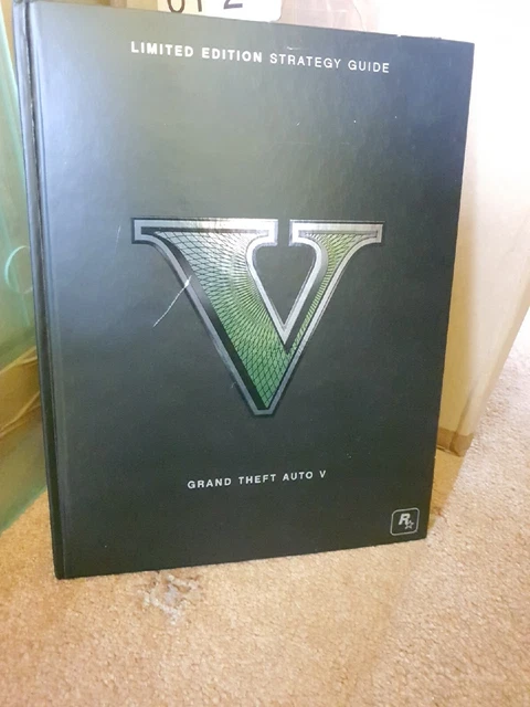 GRAND THEFT AUTO V Ltd Edition Strategy Guide by BradyGames Hardback £ ...