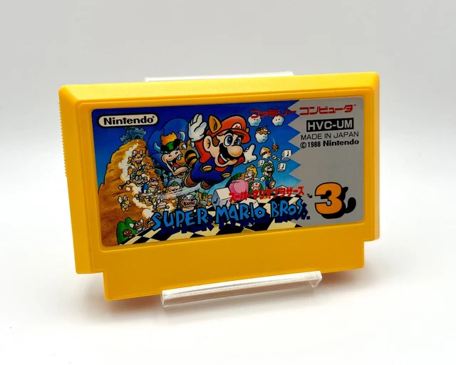 SUPER MARIO BROS. 3 Nintendo Famicom FC Japan Cartridge Only Tested ...