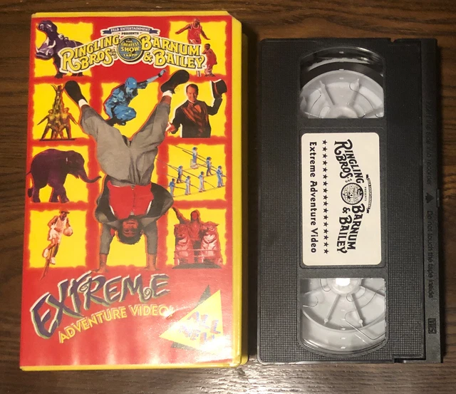 RINGLING BROS AND Barnum & Bailey Circus Vhs 124Th Edition Video ...