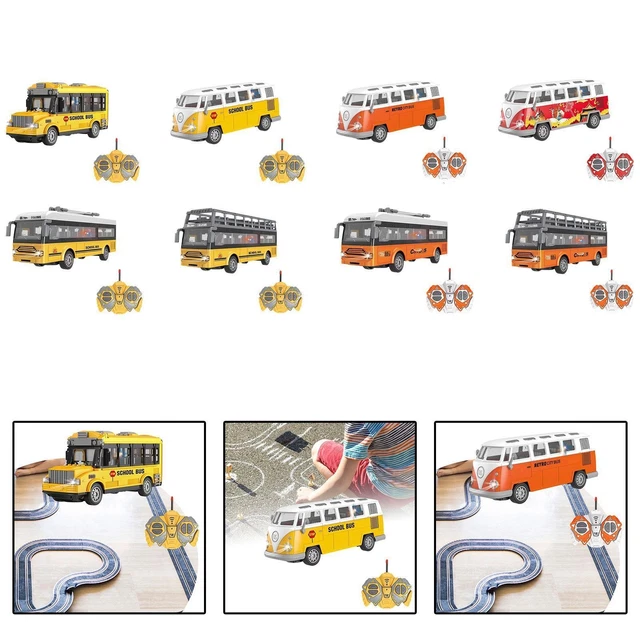 REMOTE CONTROL BUS School Bus Model 1/30 Scale Vehicle Toys £21.70 ...