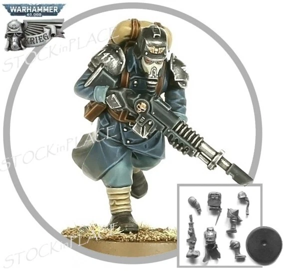 WARHAMMER 40K : DEATH KORPS OF KRIEG TROOPER VETERAN (KT05* f) Octarius ...