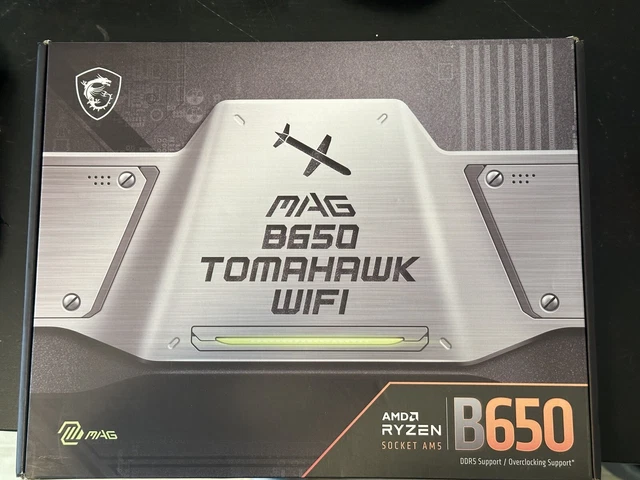 MSI MAG B650 TOMAHAWK WIFI Gaming Desktop Motherboard - AMD B650 ...
