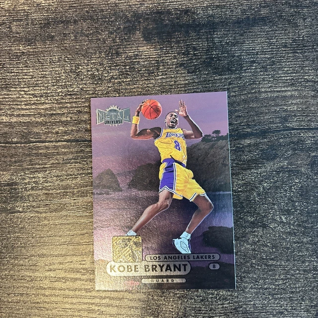 1998 METAL UNIVERSE Kobe Bryant LA Lakers Card #86 EUR 22,44 - PicClick FR