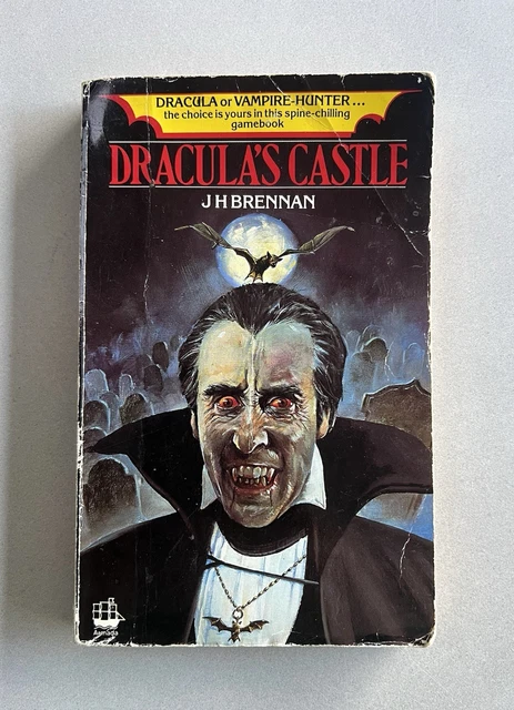 VINTAGE 1986 DRACULA'S Castle J. H. Brennan Gamebook $25.00 - PicClick AU