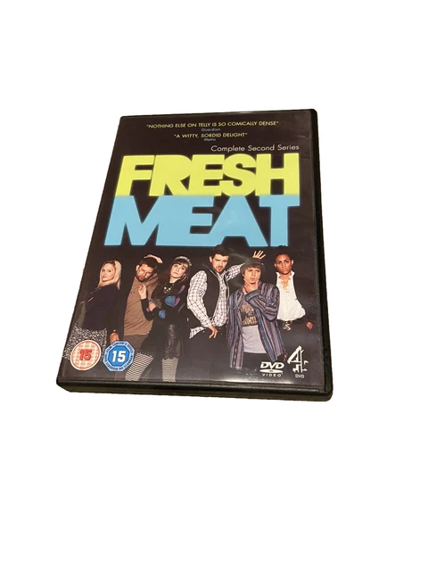 FRESH MEAT: SERIES 2 (DVD) Charlotte Ritchie Jack Whitehall Kimberley ...