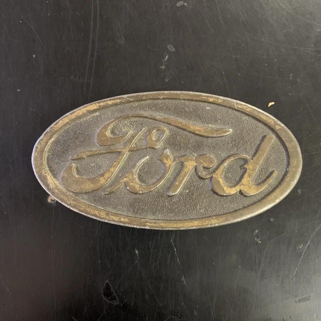 VINTAGE OEM CLASSIC Script Ford Badge Emblem $34.43 - PicClick