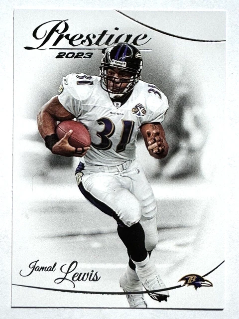 CARTE FOOTBALL PRESTIGE Jamal Lewis Baltimore Ravens 2023 Panini #22 ...