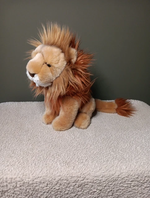 BBC 10& LION Soft Toy Planet Earth Ii Plush Big Cat Wildlife Animal ...