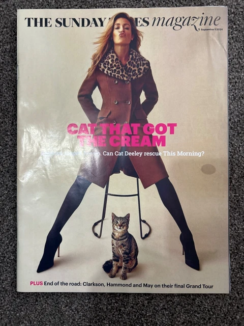 SUNDAY TIMES Magazine, Cat Deeley, Priti Patel, September 2024 J £4.49 ...