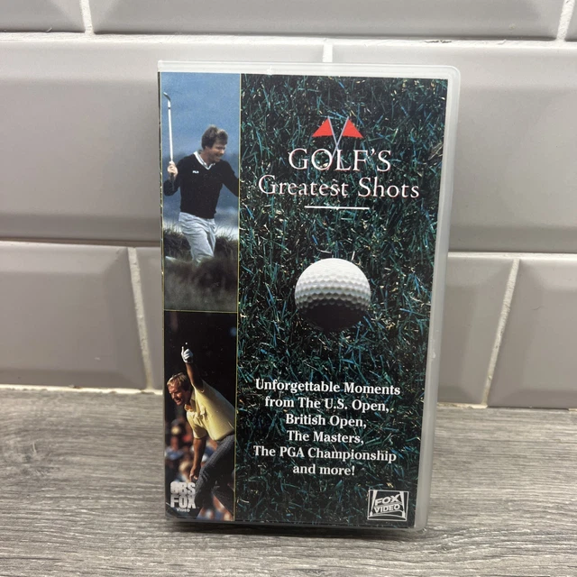 GOLF'S GREATEST SHOTS [VHS] [VHS Tape] £3.50 - PicClick UK