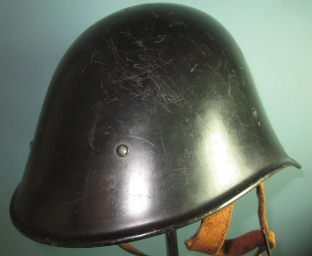 DUTCH WW2 M38 helmet civil defence collaborate police Stahlhelm casque ...