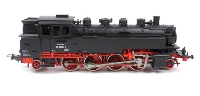 PIKO H0 EM 27 DC Dampflok BR 86 1800-1 der DR - ZY12116 EUR 25,52 ...