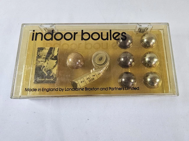 MINI INDOOR BOULES Set Made In England Loncraine Broxton and Partners ...