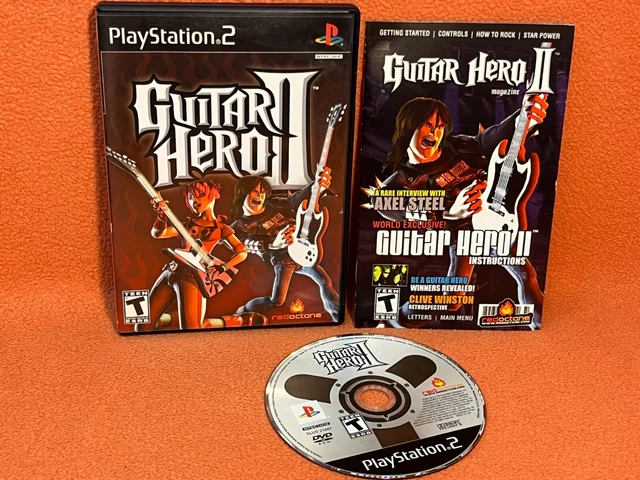 JEU LABEL NOIR Guitar Hero II Sony PlayStation 2 PS2 complet ! EUR 13,75 - PicClick FR