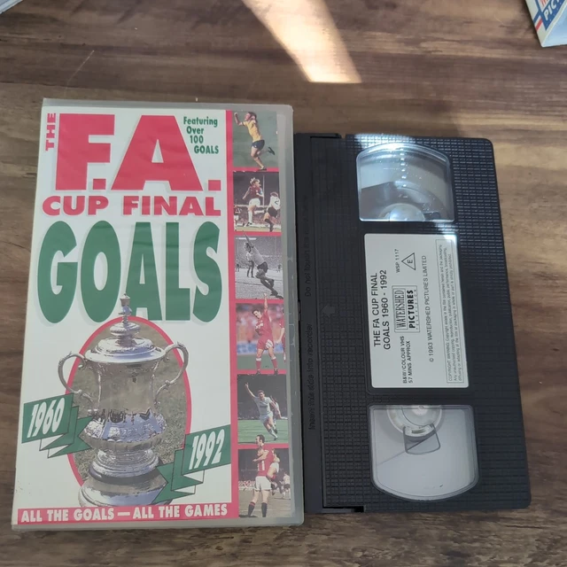 THE F.A. CUP Finals Goals 1960-1992 VHS £8.00 - PicClick UK