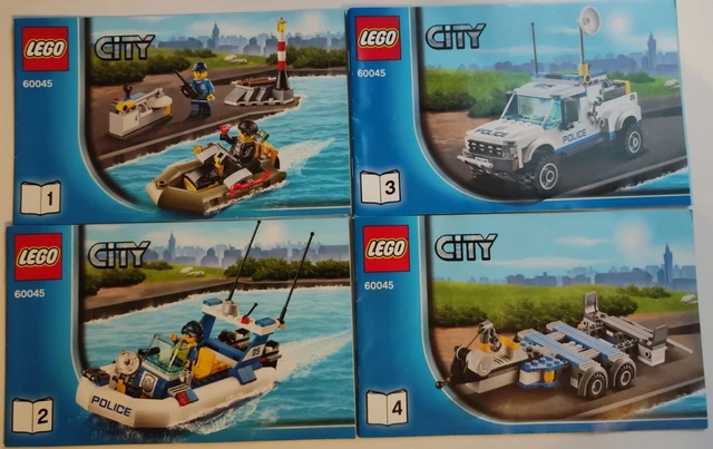 LEGO CITY 60045 Polizei Boottransporter EUR 34,99 - PicClick DE