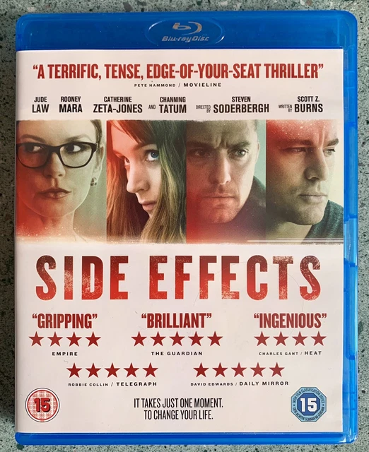 SIDE EFFECTS (BLU-RAY 2013) Channing Tatum Cert 15 Region B 🌹 EUR 1,40 ...