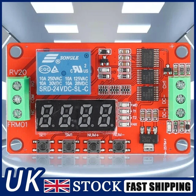 Frm01 Infinite Loop Relay Module 1ch Automation Delay Loop Module 24v £849 Picclick Uk