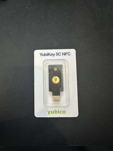 YUBICO YUBIKEY 5C NFC & Usb-c Two Factor Authentication Key Security ...