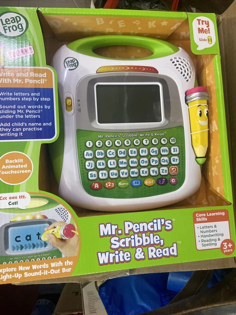 LEAPFROG MR. PENCIL'S Scribble, Write & Read Numbers Shapes and Words £ ...