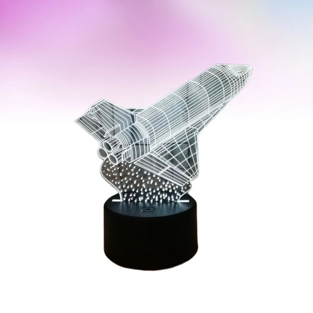 2PCS 3D NIGHT Light Change Touch Table Lamp LED Kids Room £27.45 ...