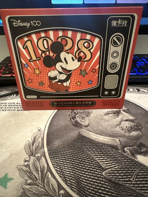 DISNEY 100 MIKEY Box With A Hand Full Of Disney Cards Inside £6.00 ...