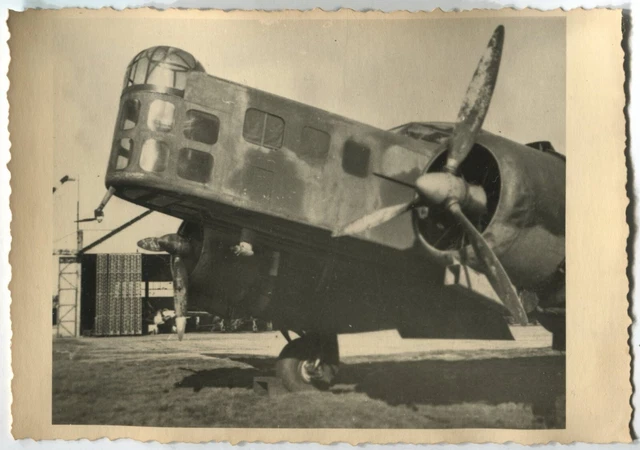 WWII ARCHIVE PHOTO: FRENCH Bloch M.B.200 BOMBER AIRCRAFT ON AIRFIELD $3 ...