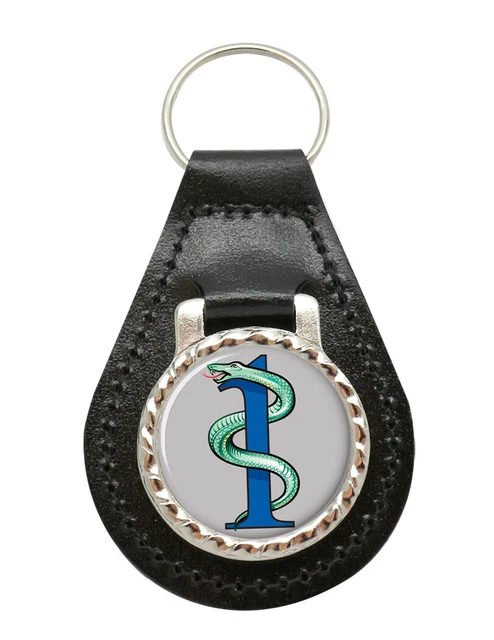1 MEDICAL REGIMENT, British Army Leather Key Fob EUR 25,28 - PicClick FR