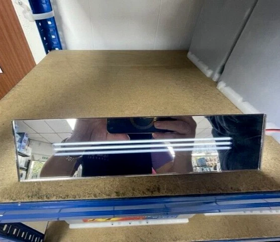 RECESSED BUILT IN 12v Mirror Light Courtesy Lamp Oblong Coachman ...