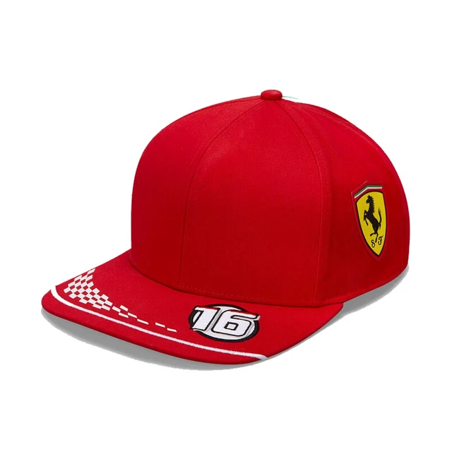 PUMA SCUDERIA FERRARI F1 Formula One Team Cap Charles Leclerc Racer ...