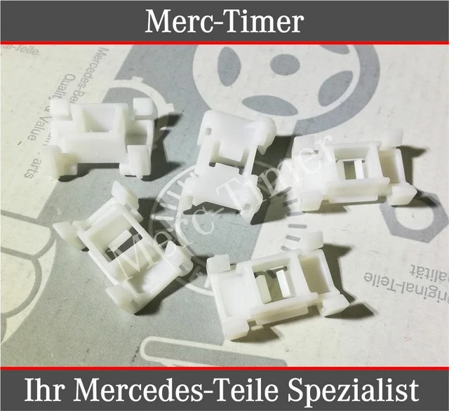 10X ORIGINAL MOUNTING clips Mercedes W124 C124 planking Sacco ...