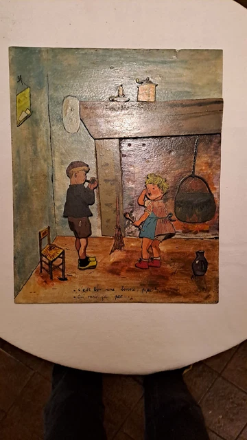 ANCIEN TABLEAU PEINT Sur Bois Et En Relief Facon Germaine Bouret EUR 25 ... ANCIEN TABLEAU PEINT Sur Bois Et En Relief Facon Germaine Bouret EUR 25 ...