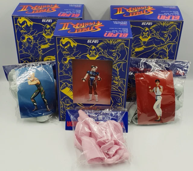 STREET FIGHTER II : Chun Li, Ryu & Guile 1/8 Scale Model Kits Made By ...
