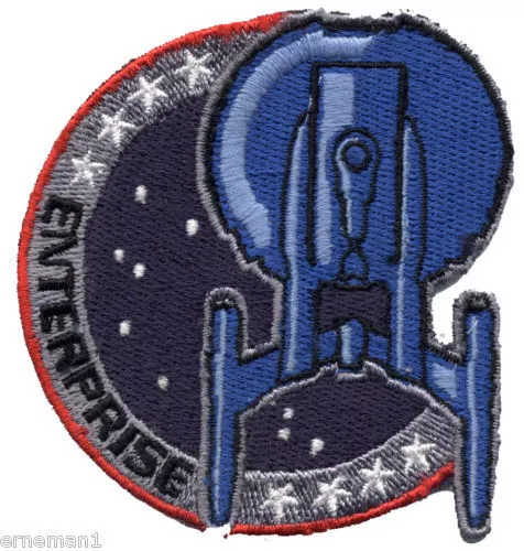 STAR TREK ENTERPRISE -NX-01 Uniform patch Aufnäher Replica EUR 19,99 ...