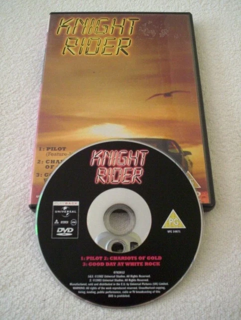 KNIGHT RIDER PILOT + 2 Additional Episode UK Dvd Tested Used Very Good ...