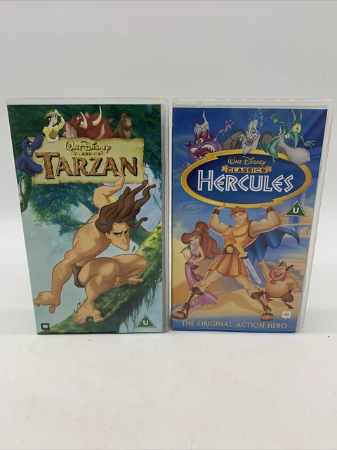 TARZAN (VHS, 2000) Hercules (VHS) £12.50 - PicClick UK