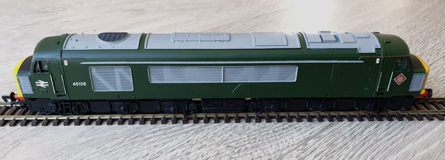 REPLICA RAILWAYS BACHMANN 11502 Class 45 BR green,45106 OO Scale. VGC £ ...