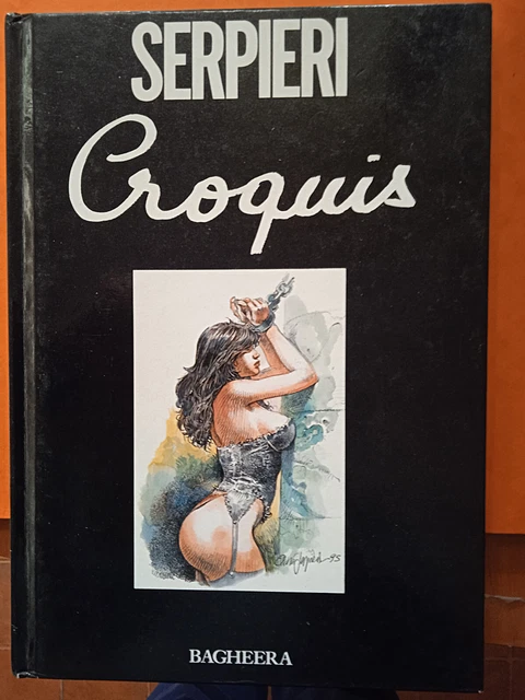 SERPIERI PAOLO CROQUIS BD charme curiosa érotisme sketchbook EUR 39,00 - PicClick FR