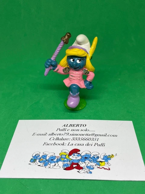 PUFFI PUFFO SMURF Smurfs Puffetta Majorette Smurfetta Majorette 20188 ...