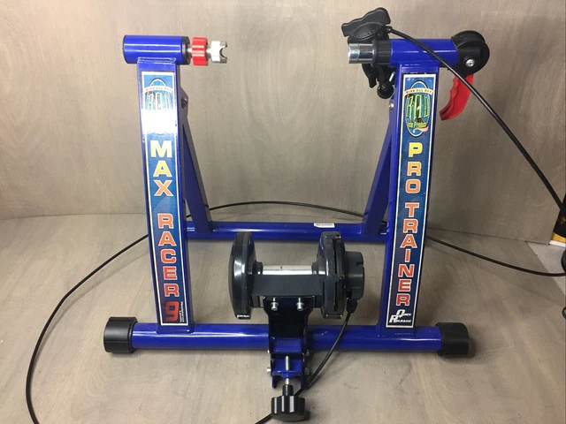 RAD CYCLE PRODUCTS Max Racer PRO-7 Resistance Levels Bicycle Trainer ...