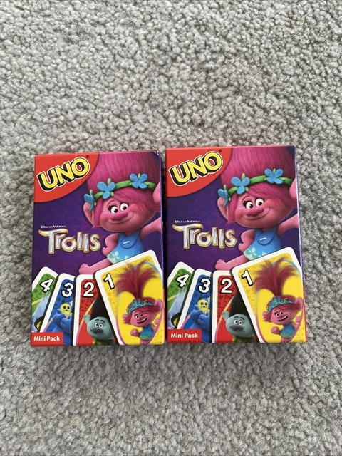 MCDONALDS UNO TROLLS Cards X 2 Happy Meal Toy 2024 £3.50 - PicClick UK