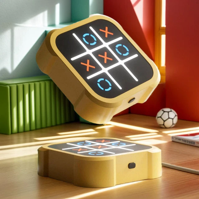 3-IN-1 TIC-TAC-TOE BOLT Game Portable Travel Games Fidget Toys for Kids ...