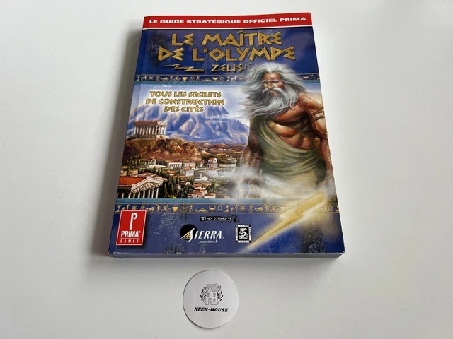 GUIDE STRATÉGIQUE OFFICIEL Prima Zeus Le Maître De L’Olympe (PC ...