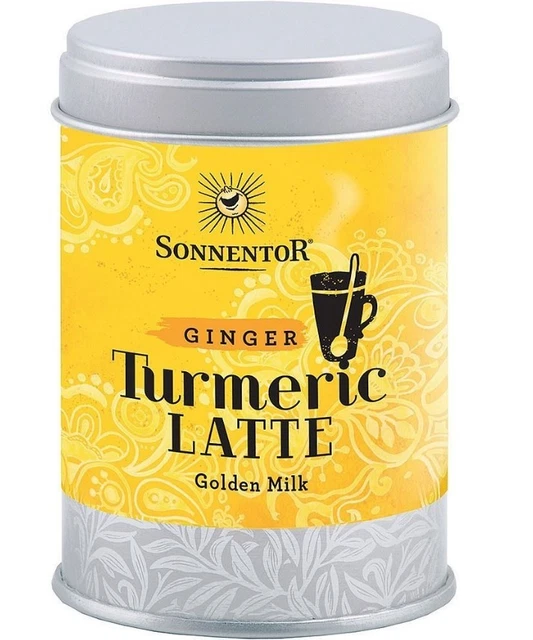 SUN GATE LATTE Ginger Organic Turmeric 60 g £11.50 - PicClick UK