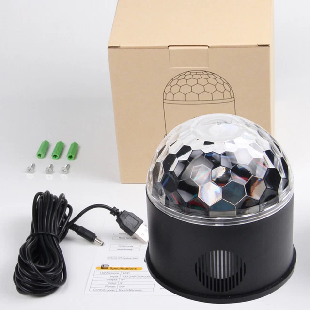 DISCO LIGHT PORTABLE Rotating Lights Rotating Lights Ktv USB Rotating ...