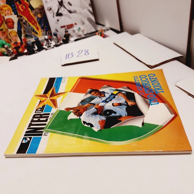 RIVISTA INTER FOOTBALL Club Supplemento 6 1989 13^ Scudetto Storico ...