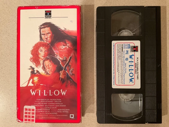 WILLOW (VHS, 1988) Val Kilmer, Joanne Whalley, Warwick Davis £8.88 ...
