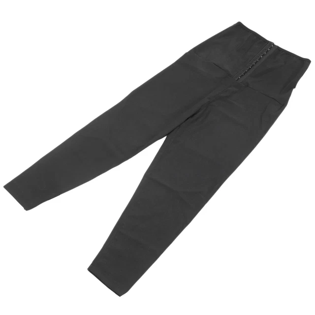 (L/XL)SAUNA SWEAT PANTS High Waisted Increases Sweating Fitness Sweat ...