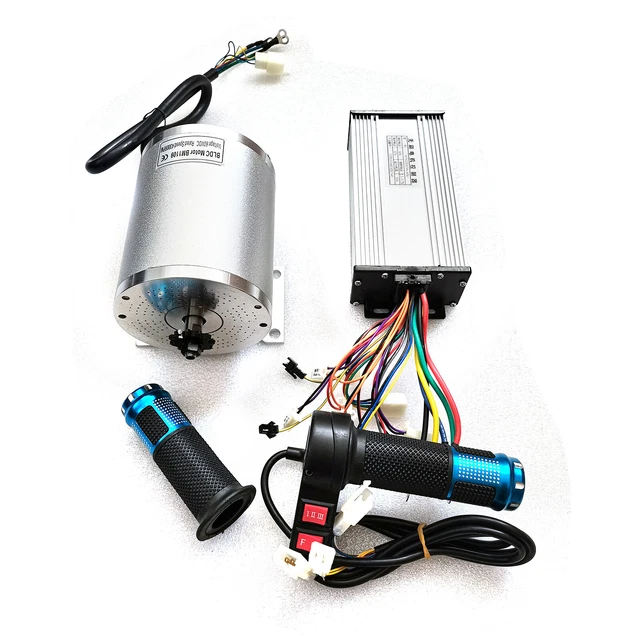 60V 2000W ELECTRIC Brushless DC Motor Kit High Speed Motor Controller ...