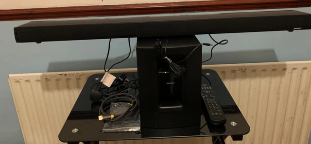 AMAZING SOUND BOSE Cinemate 1Sr Sound Bar With Wireless Subwoofer £499. ...